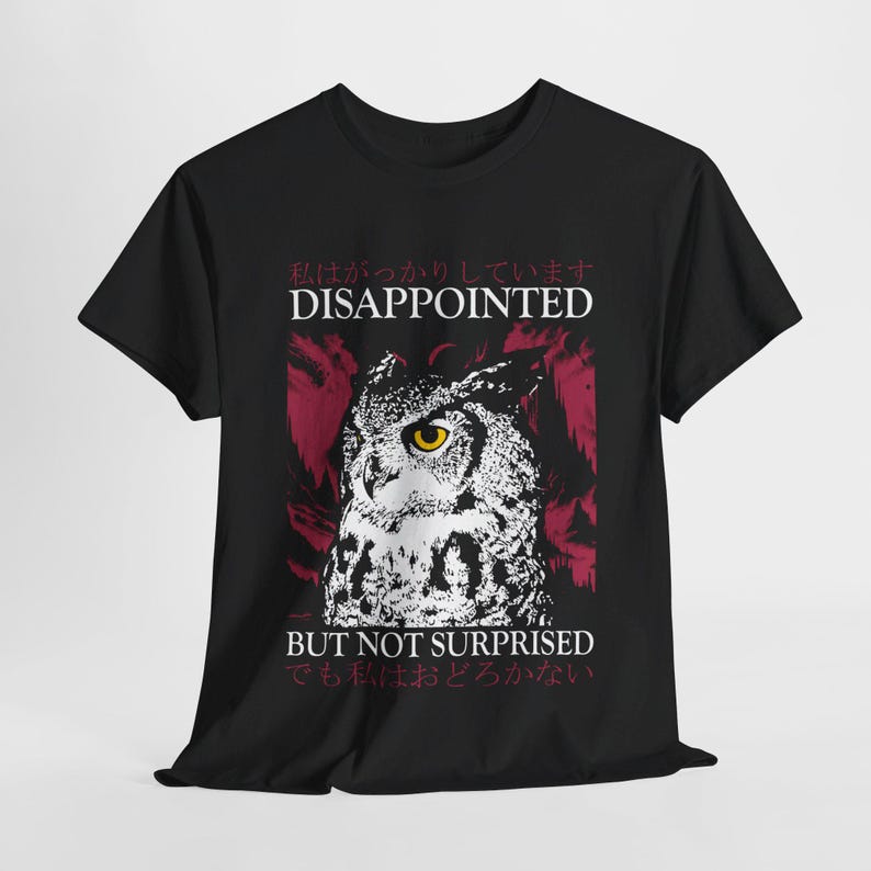 Disappointed Owl T-shirt - Etsy