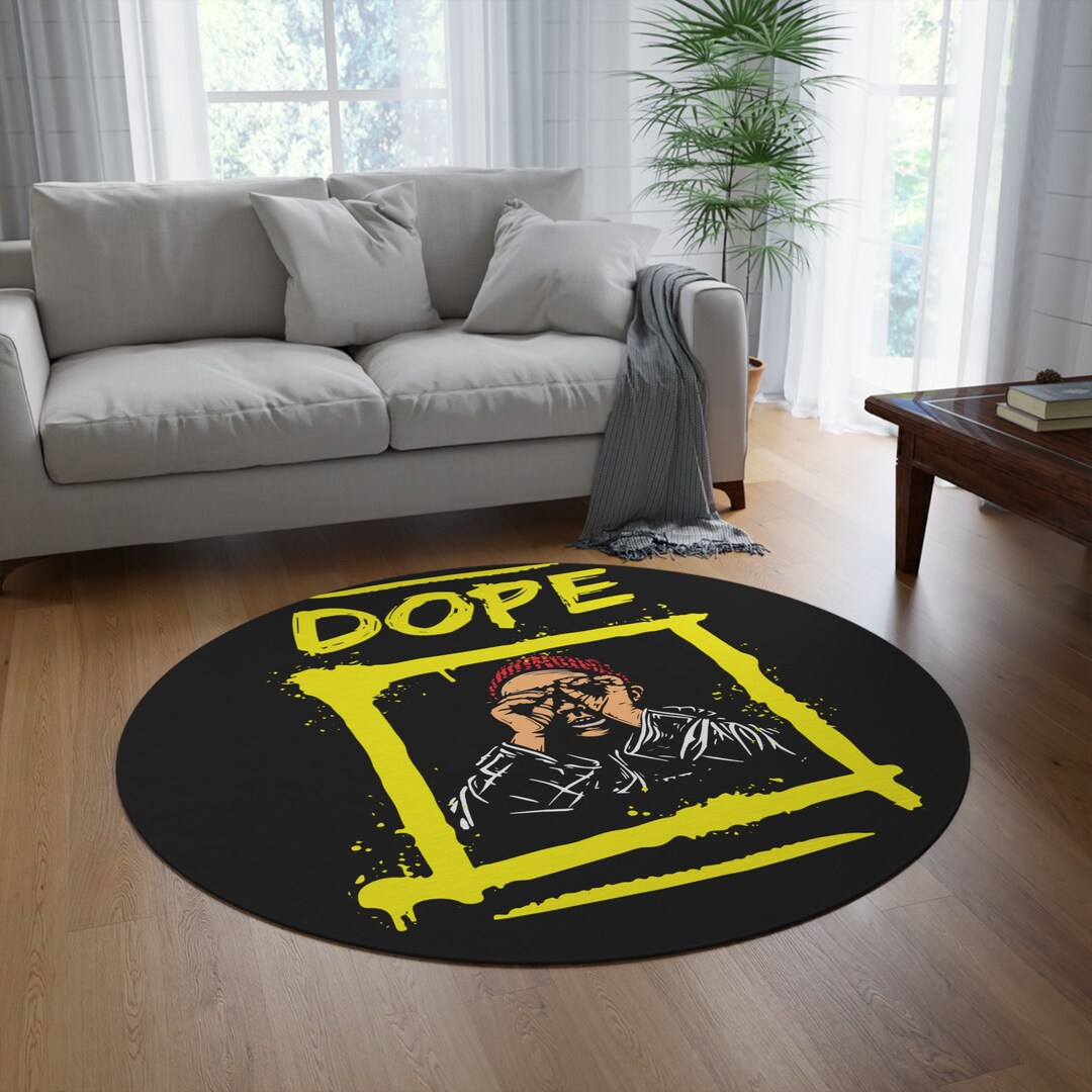 Dope Round Rug - Etsy
