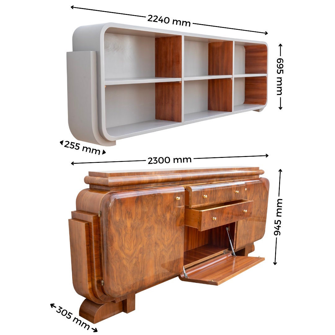 Modified Art Deco Buffet - Etsy