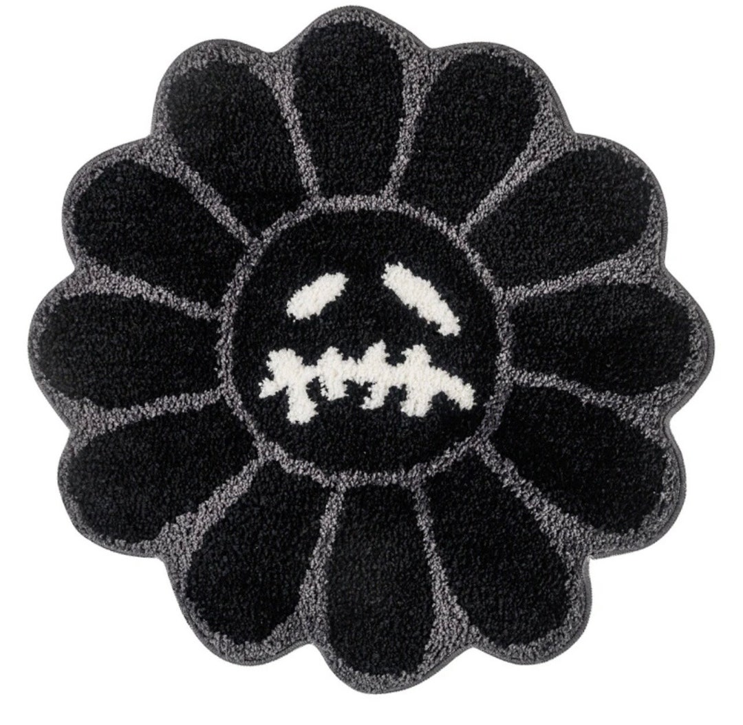 Travis Scott X Murakami Inspired Tufted Flower Rug Cactus Jack Decor ...