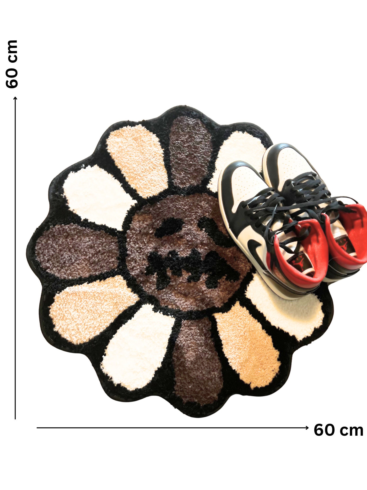 Travis Scott X Murakami Inspired Tufted Flower Rug Cactus Jack - Etsy