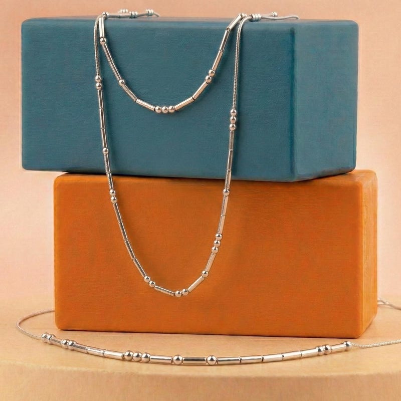 Morse Code 14k Necklace - Etsy UK