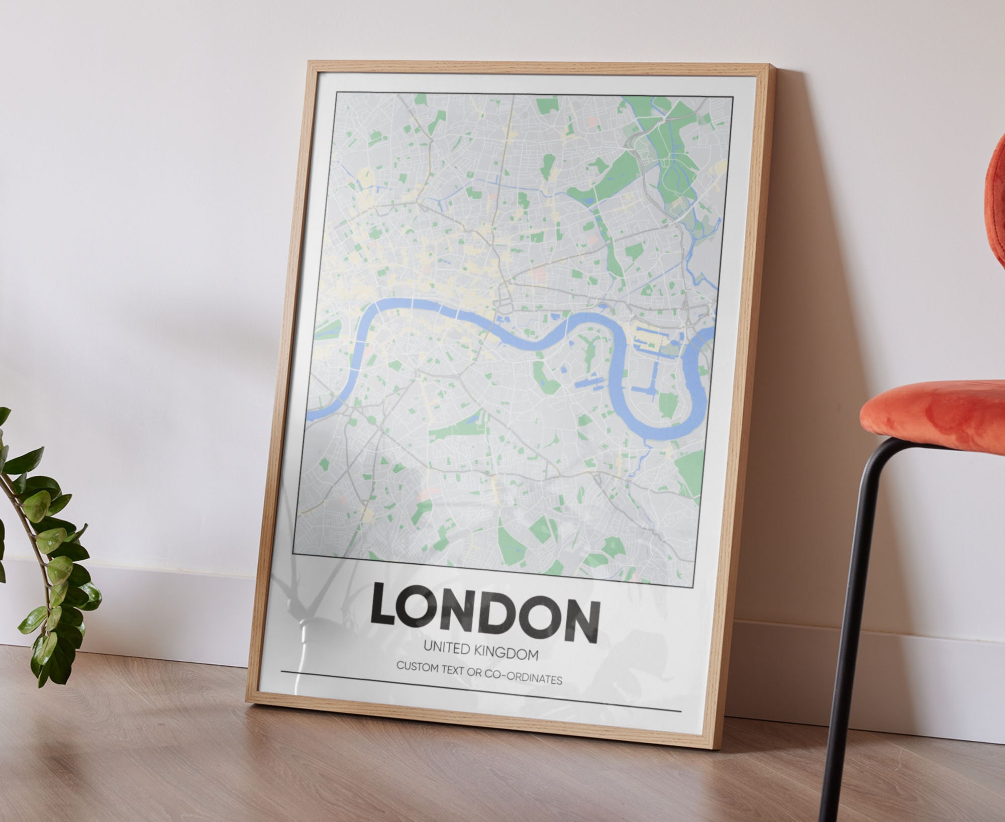 PRINTABLE Custom Your City Map, Poster, Any Town, Any City ...