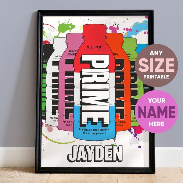 Prime Hydration Printable - Etsy
