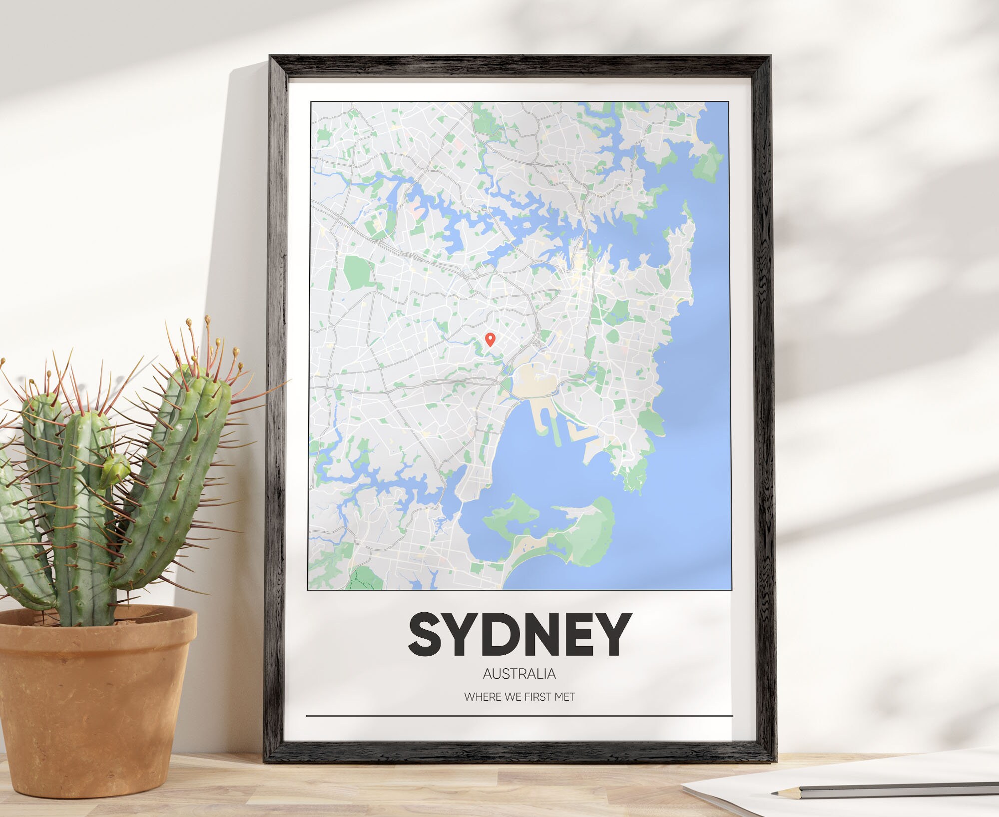 PRINTABLE Custom Your City Map, Poster, Any Town, Any City ...