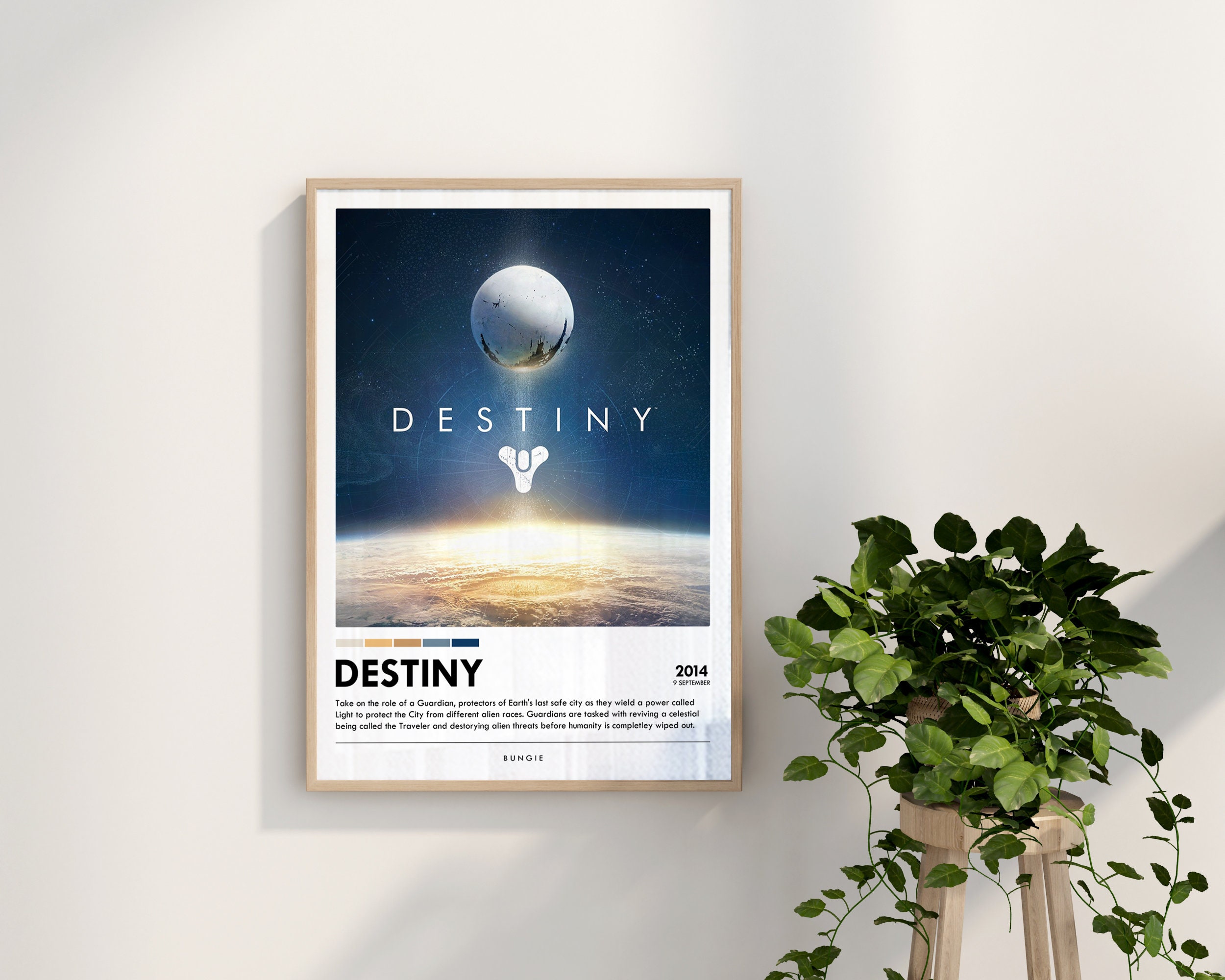 Destiny Poster Gaming Poster Gaming Room Decor Home - Etsy Australia