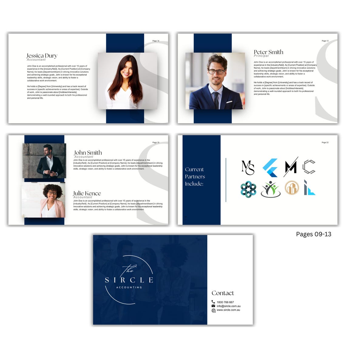 EDITABLE Canva COMPANY Profile! - Etsy