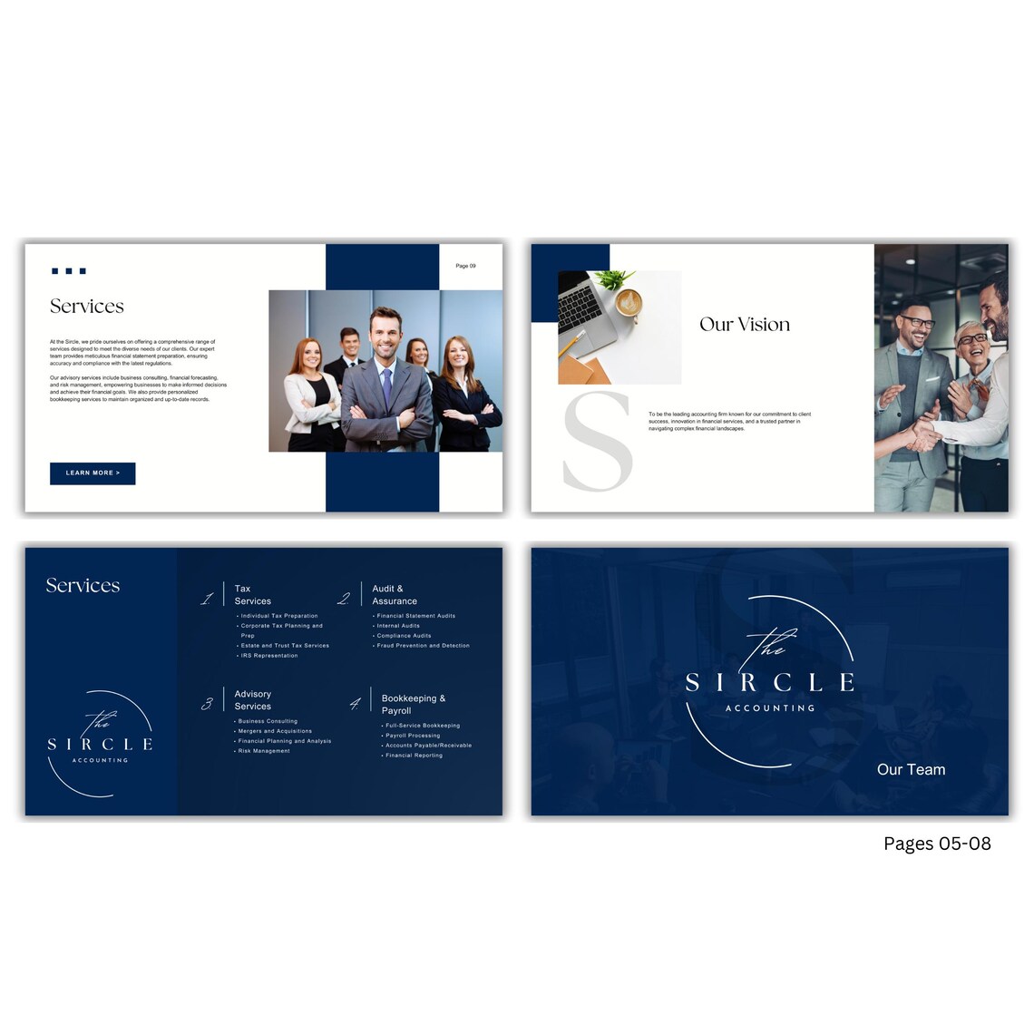 EDITABLE Canva COMPANY Profile! - Etsy