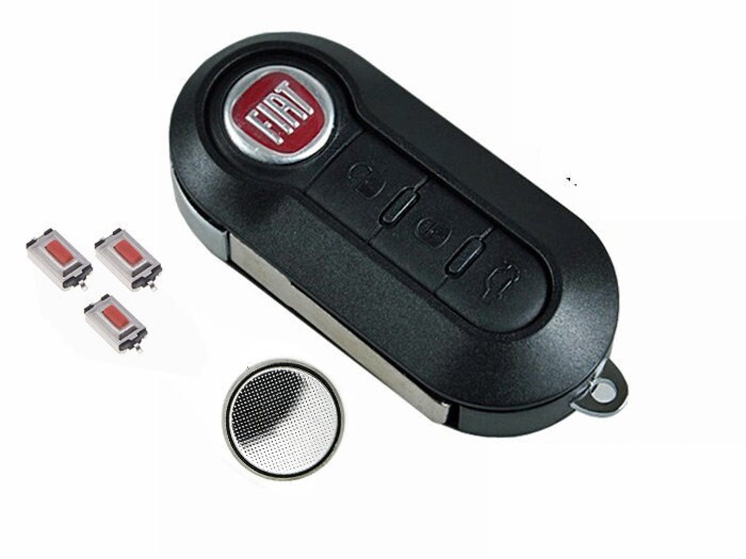 Fiat 500 Bravo Punto Panda KEY FOB REMOTE Full Refurbish Repair Fix Kit ...