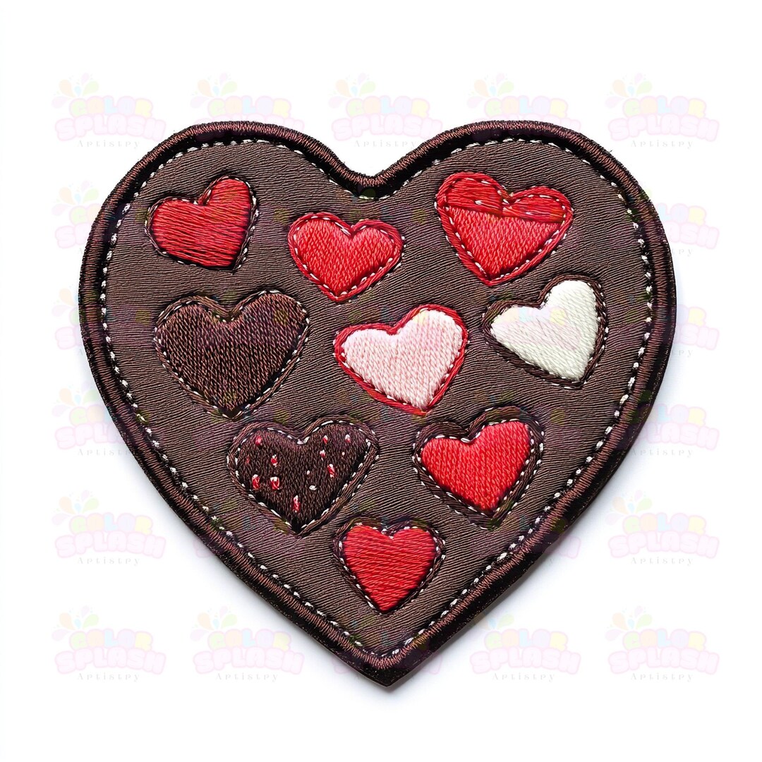 16 Valentines Chocolate Embroidery Applique | Sweet Chocolate Design ...