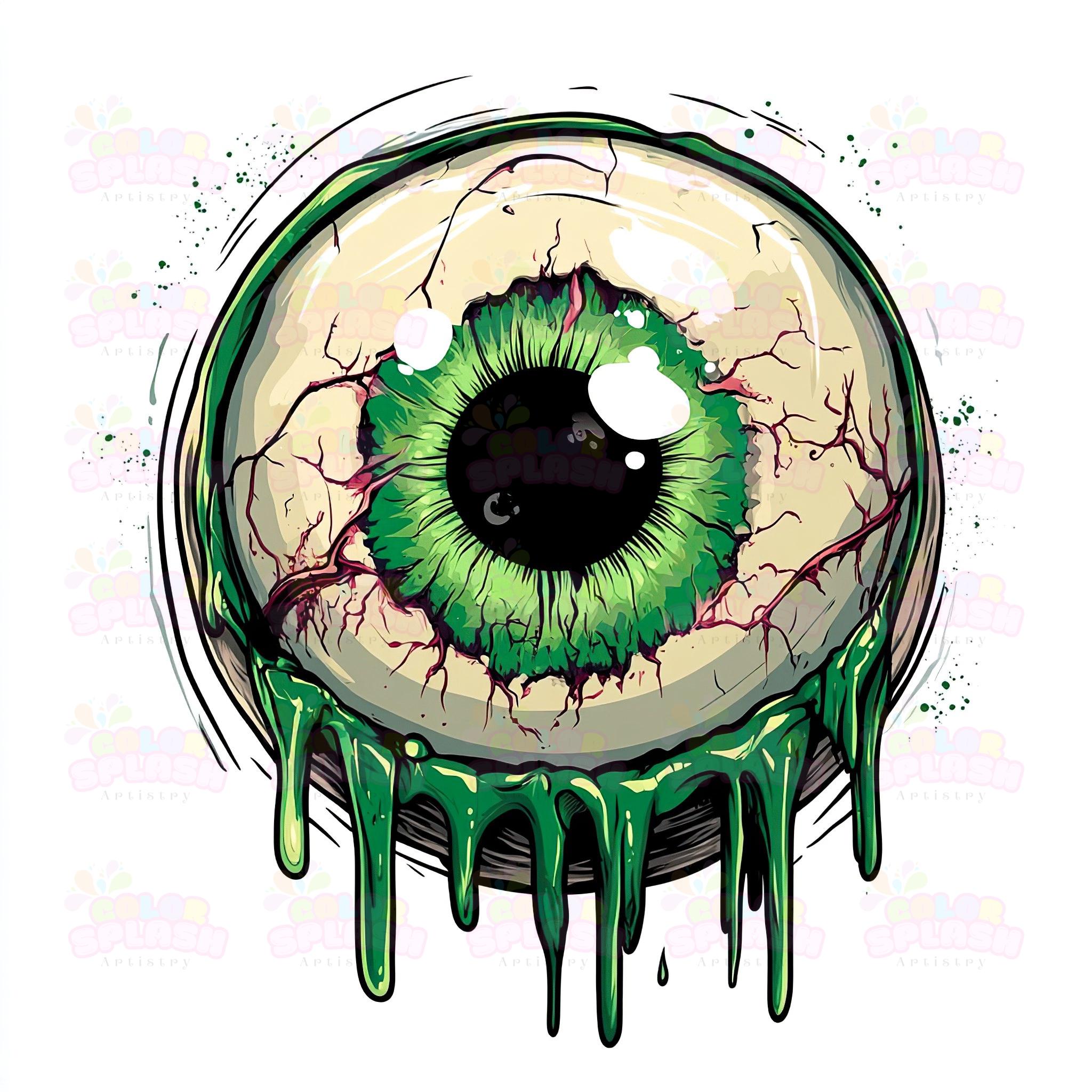 15 Spooky Eyes Art | Creepy Halloween Decor | Eerie Eyes Clipart for ...