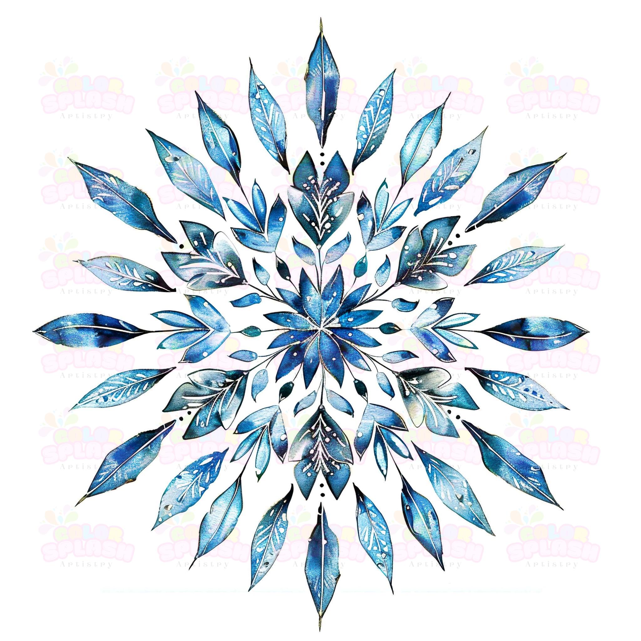 15 Charming Snowflake Clipart | Winter Snowflakes PNG for Christmas ...