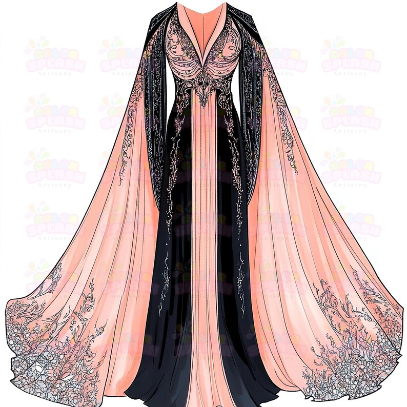 18 Vintage Witch Wardrobe Art - Enchanted Clothing Rack in Light Pink ...