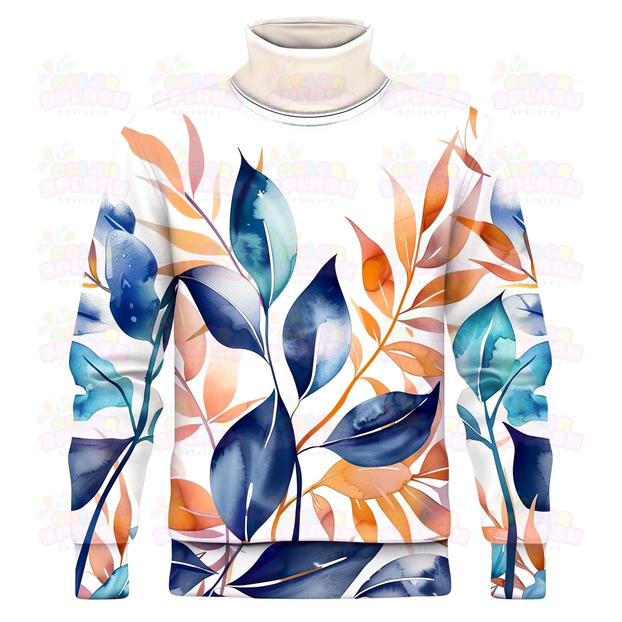 15 Cozy Autumn Sweater Clipart | Watercolor Fall Sweater PNG for Crafts ...