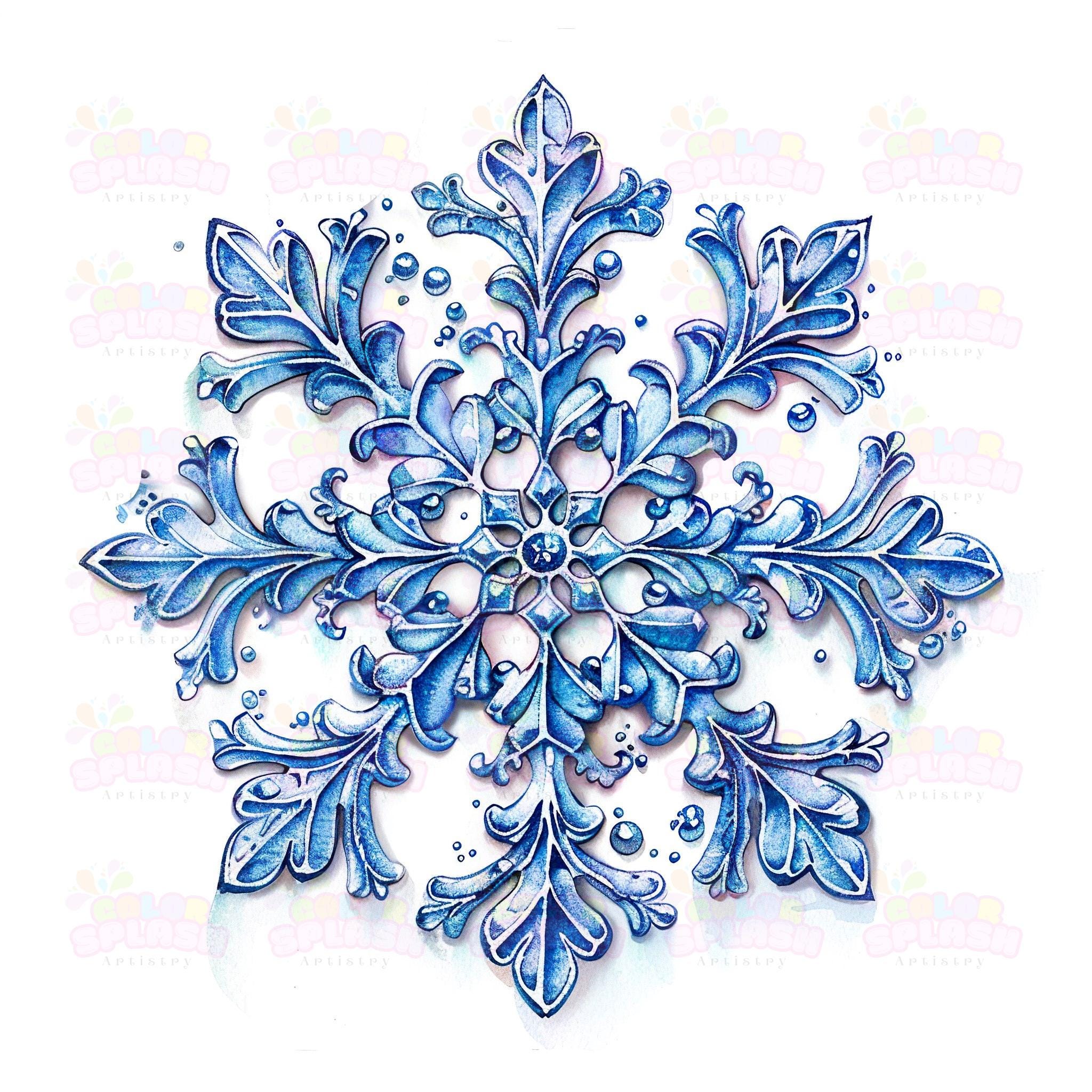 15 Charming Snowflake Clipart | Winter Snowflakes PNG for Christmas ...