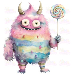 14 Monster Mash Halloween Party Clipart | Cute Spooky Monsters Digital ...