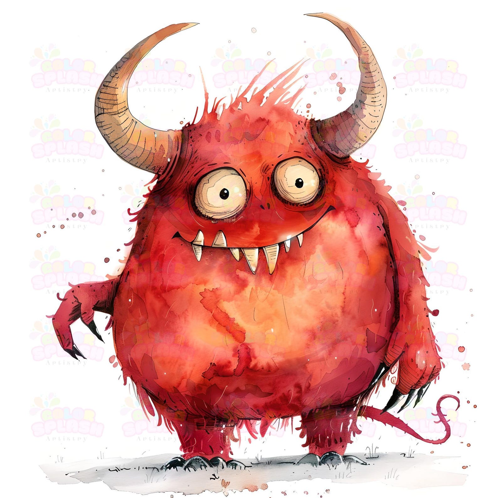 14 Monster Mash Halloween Party Clipart | Cute Spooky Monsters Digital ...