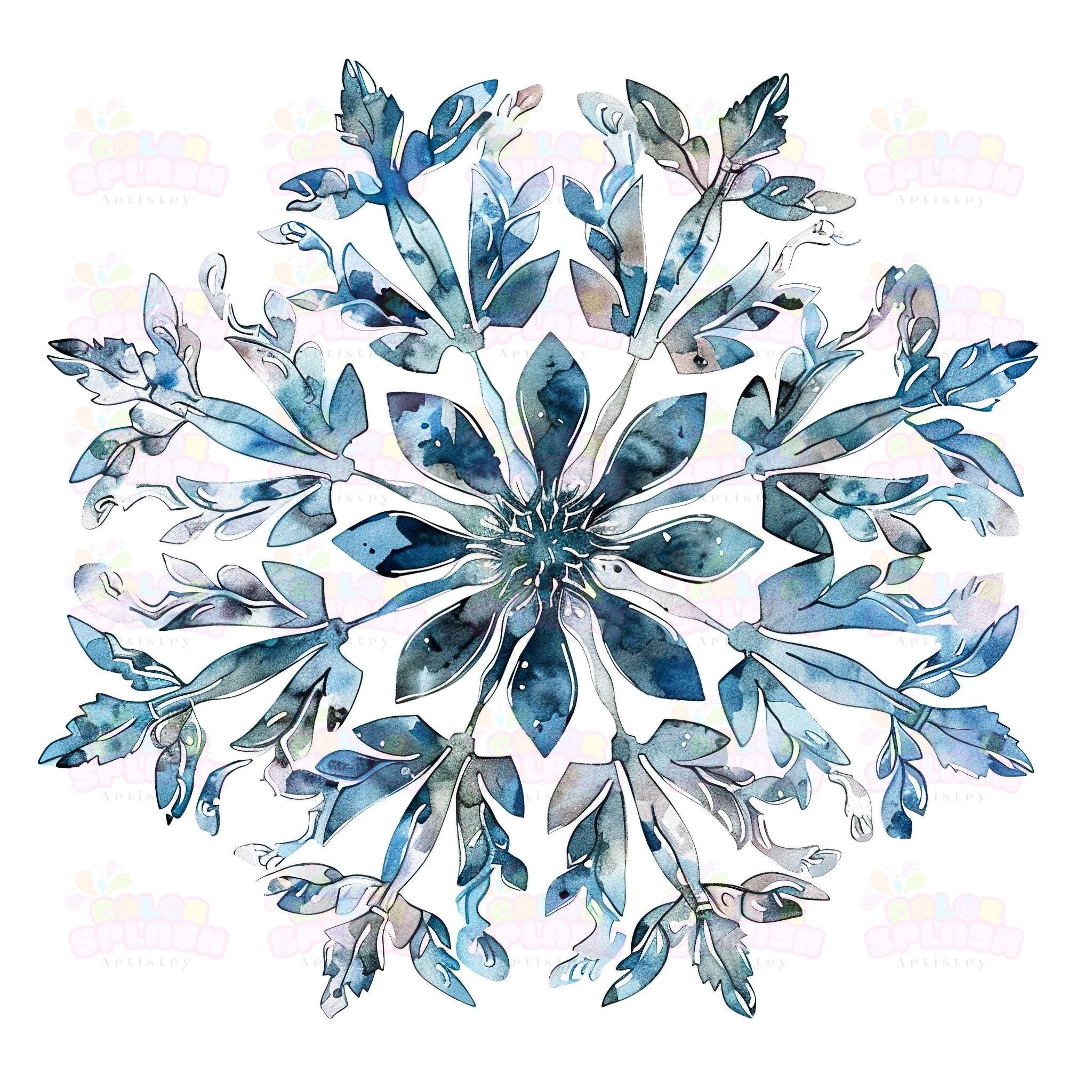15 Charming Snowflake Clipart | Winter Snowflakes PNG for Christmas ...