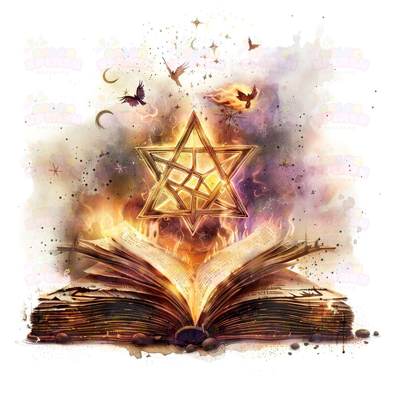 16 Enchanting Witches and Wizards Clipart | Halloween Decor, Magic ...