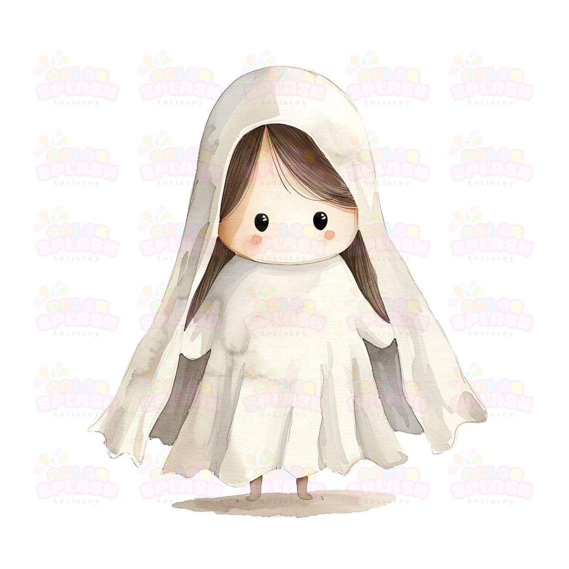 13 Cute Child Dressed as a Ghost With White Sheet - Whimsical Halloween ...