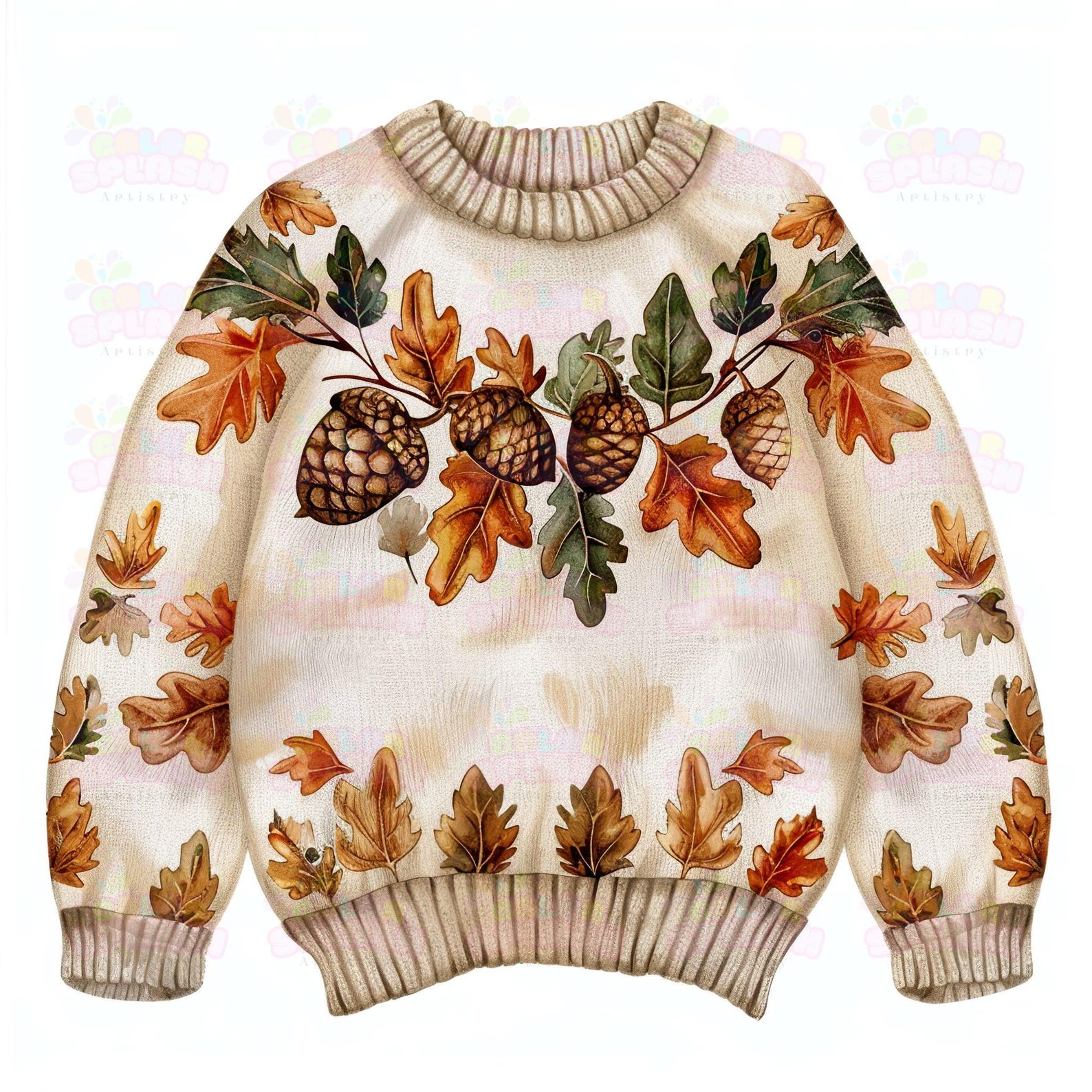 15 Cozy Autumn Sweater Clipart | Watercolor Fall Sweater PNG for Crafts ...
