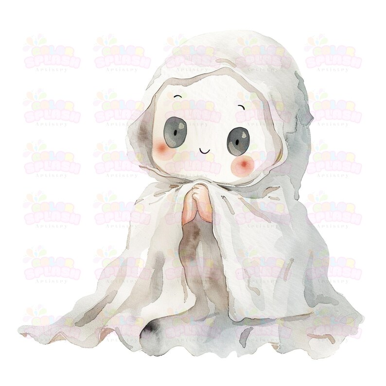 13 Cute Child Dressed as a Ghost With White Sheet - Whimsical Halloween ...