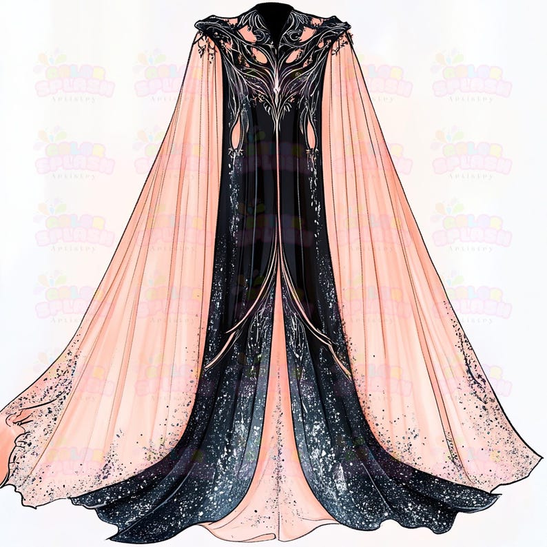 18 Vintage Witch Wardrobe Art - Enchanted Clothing Rack in Light Pink ...