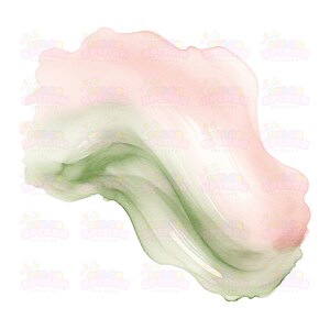 15 Color Swash Art Print | Watercolor Swatch With Pastel Colors ...