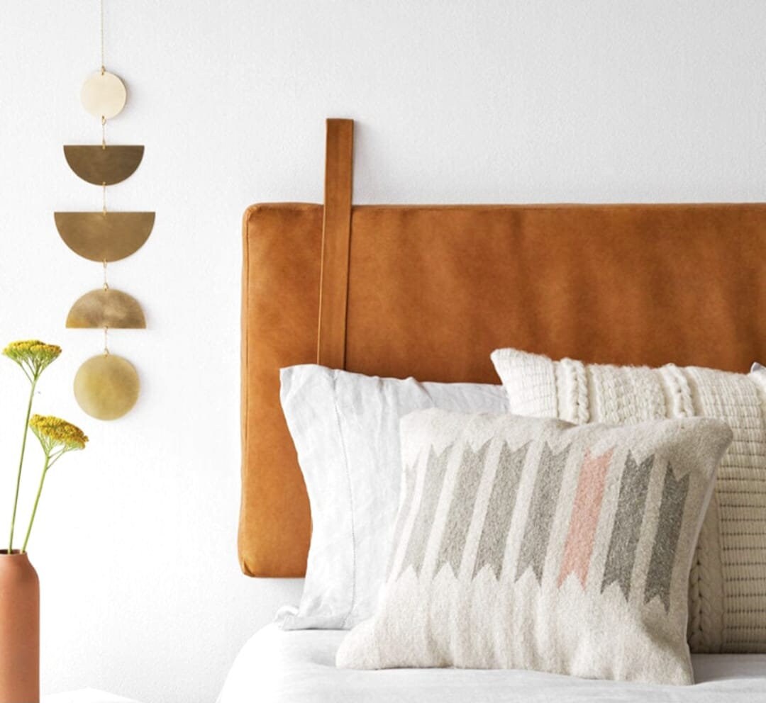 Genuine Leather Headboard Cover,wall Hanging Headboard Cushion Cover ...