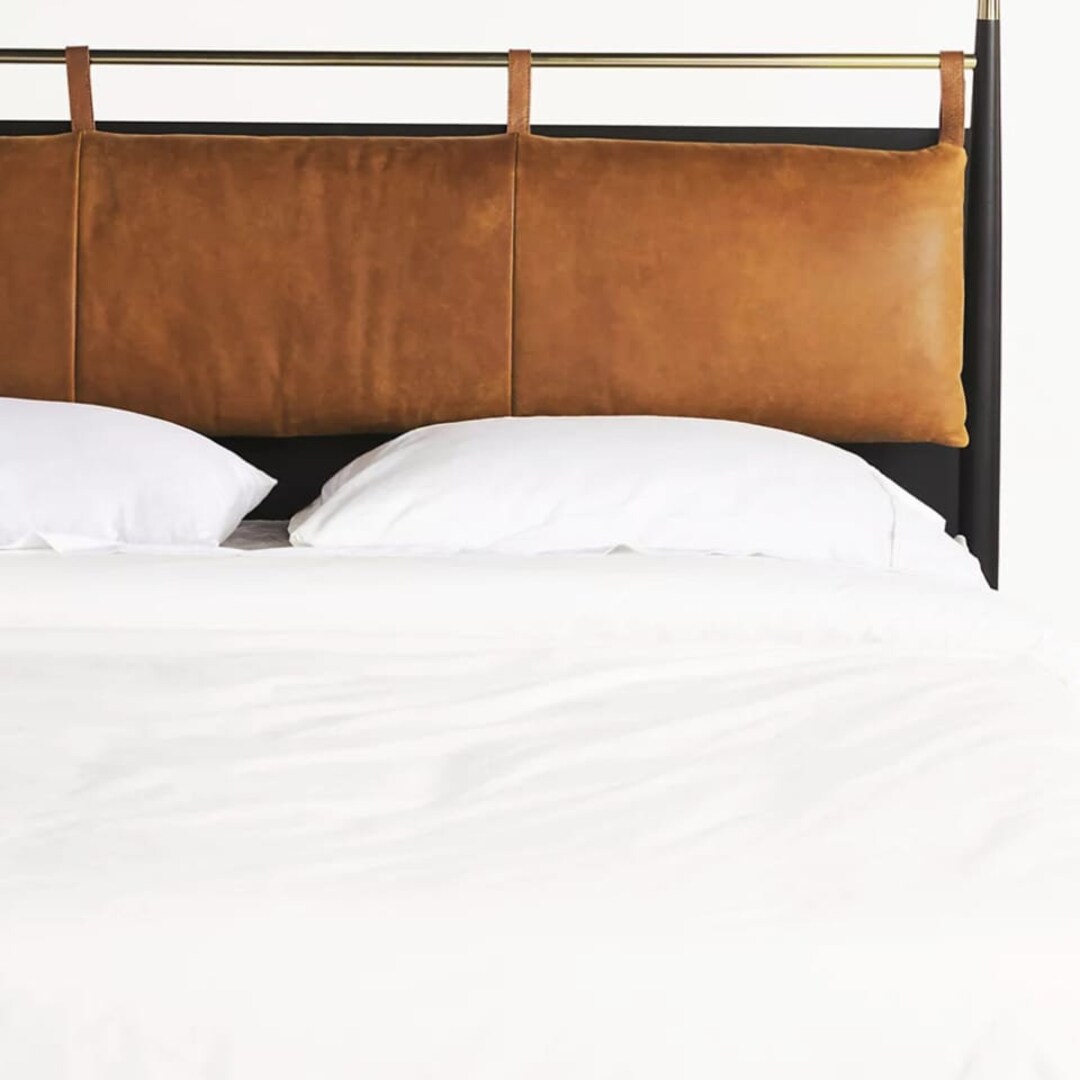 Genuine Leather Headboard Cover,wall Hanging Headboard Cushion Cover ...