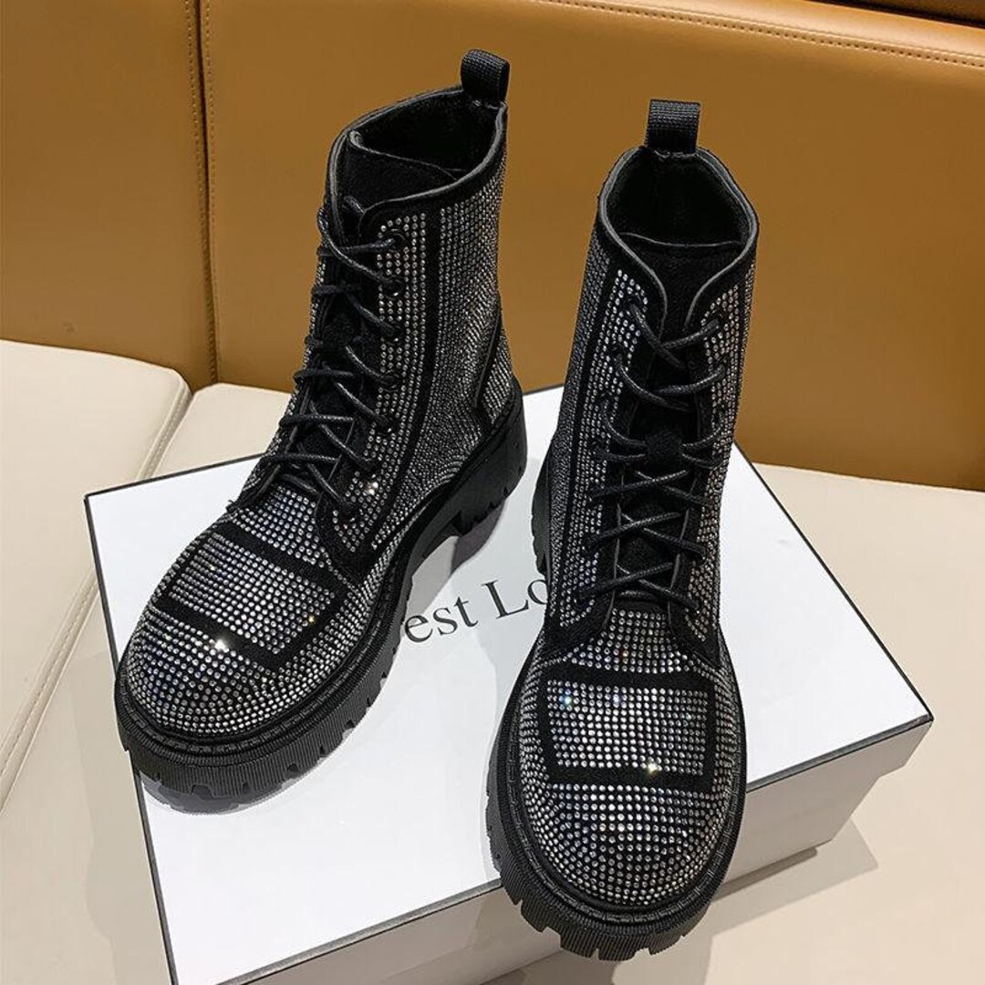 Diamond Boots for Women - Etsy