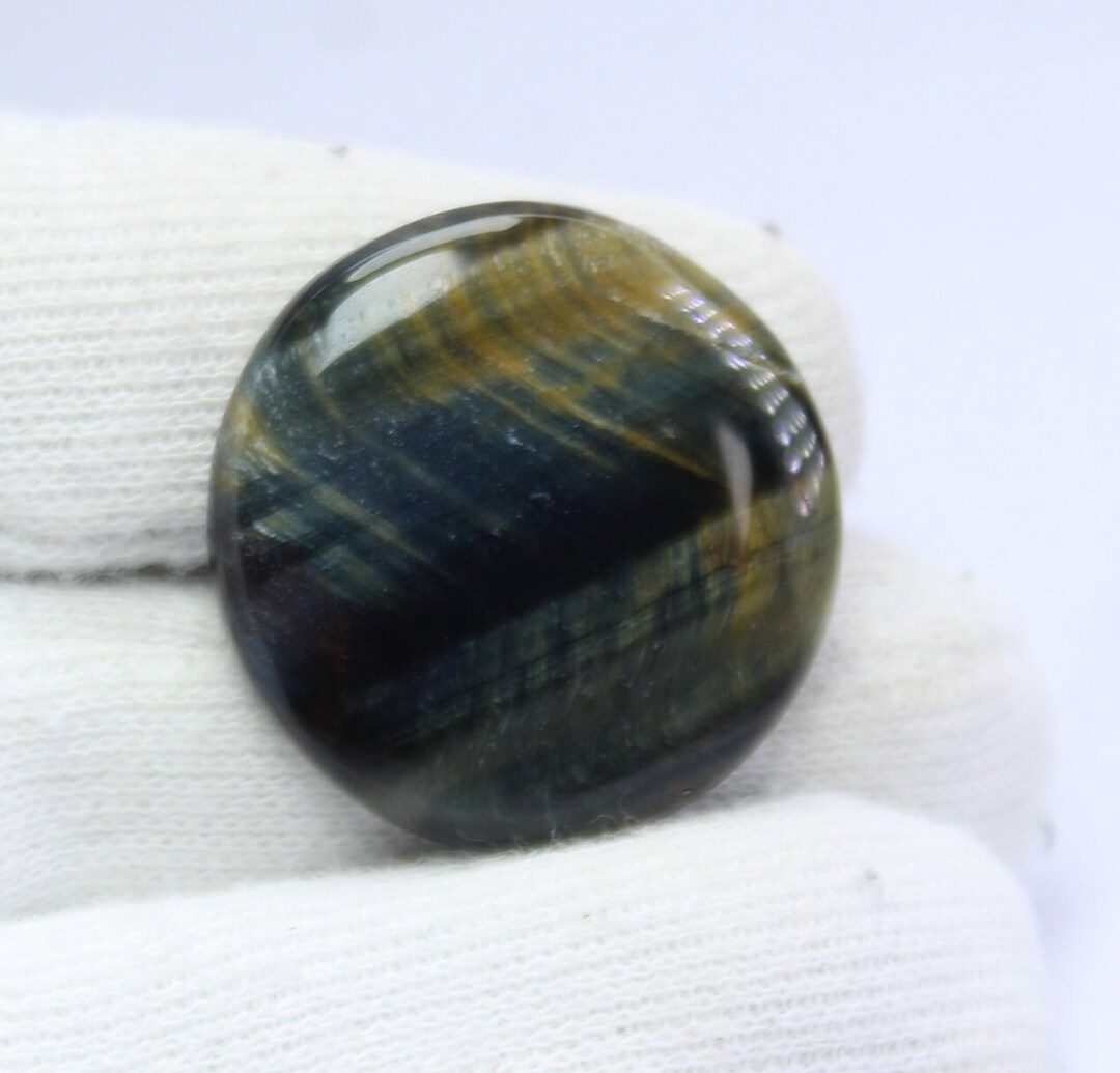 Top Grade Quality 100% Natural Blue Tiger Eye Cabochon Blue Tiger Eye ...