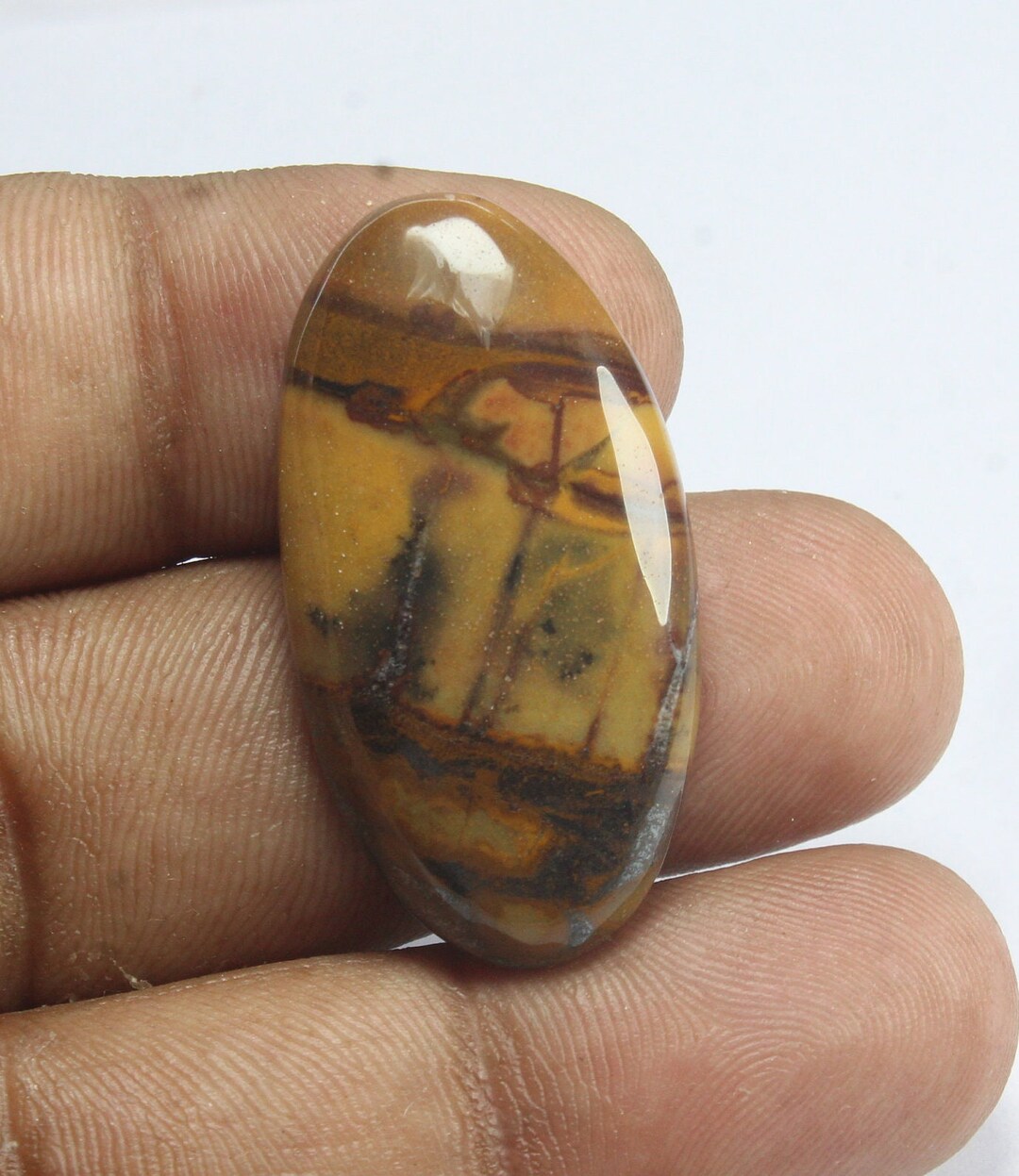 Exclusive Top Quality 100% Natural Outback Jasper Pear Shape Cabochon ...