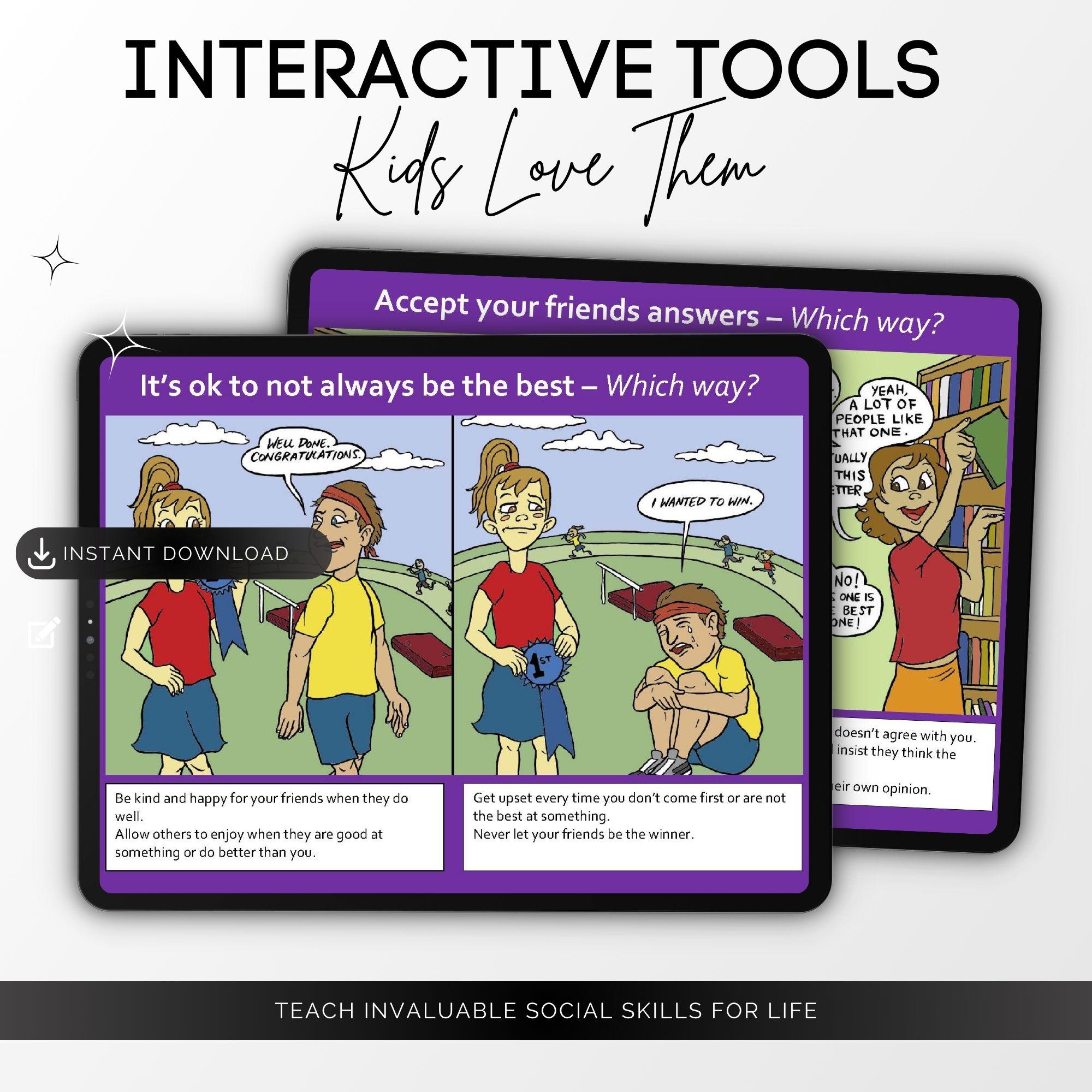 Kids Social Skills, Calming Corner Kit, Coping Skills for Kids, Social ...