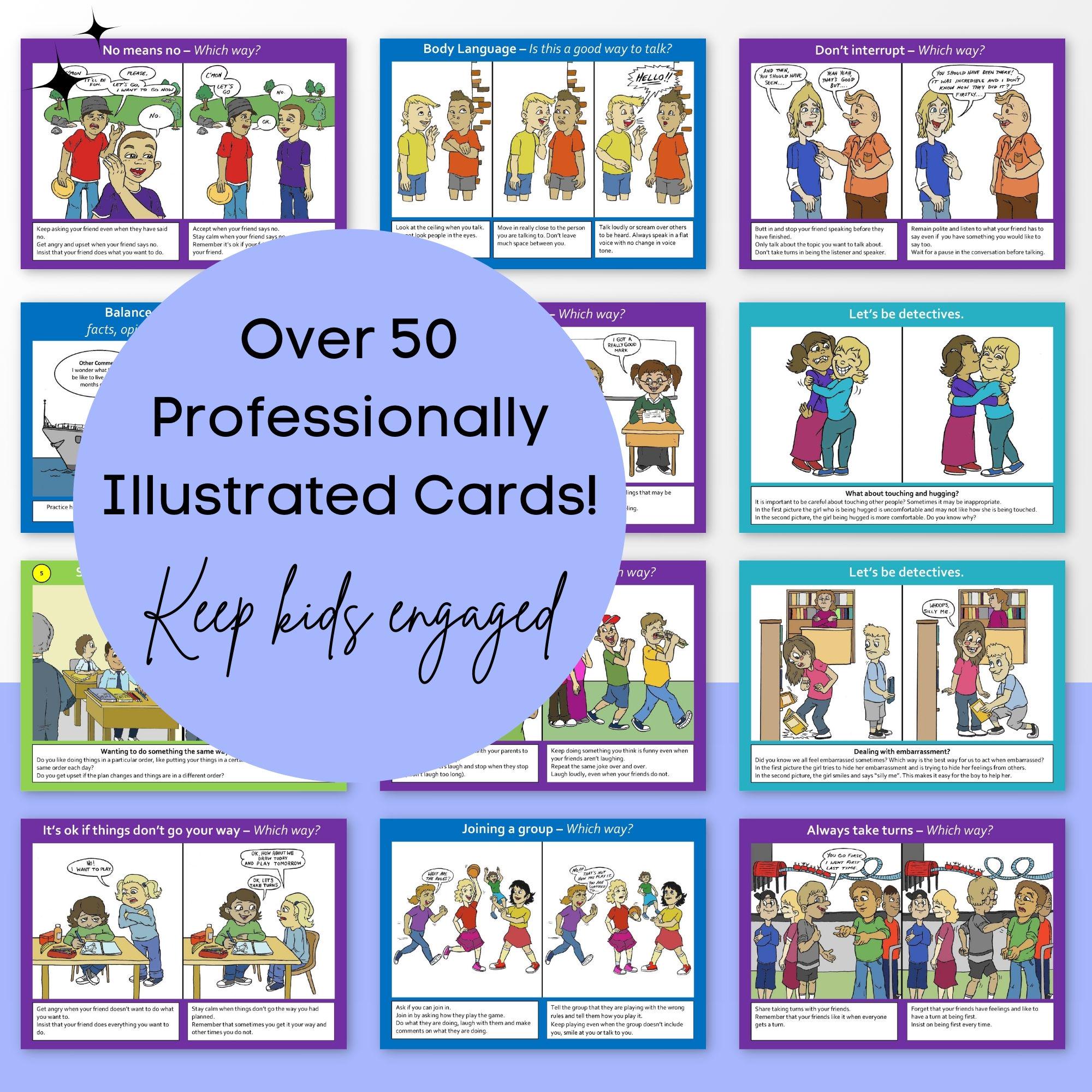 Kids Social Skills, Calming Corner Kit, Coping Skills for Kids, Social ...