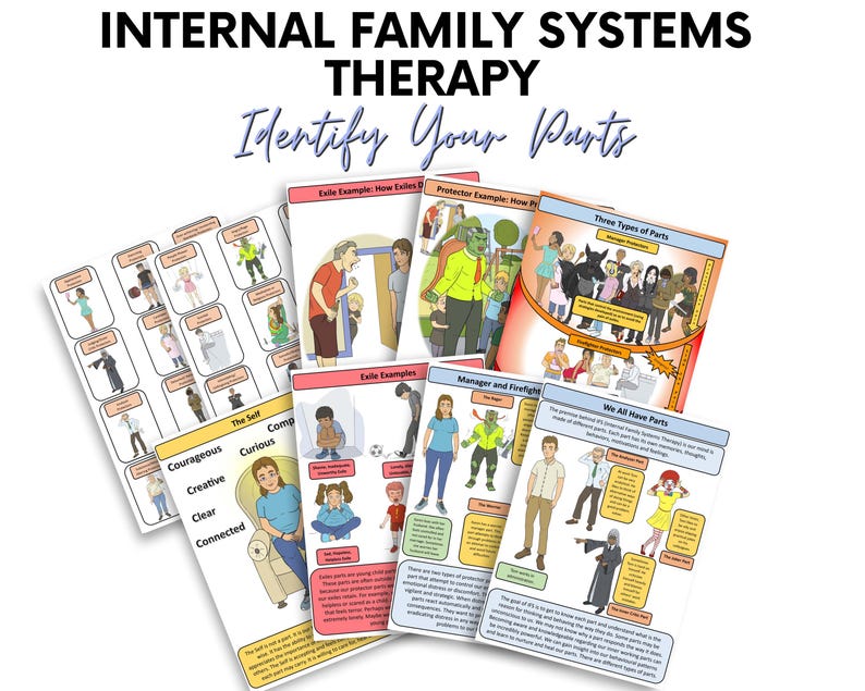 Internal Family Systems Worksheets - Etsy