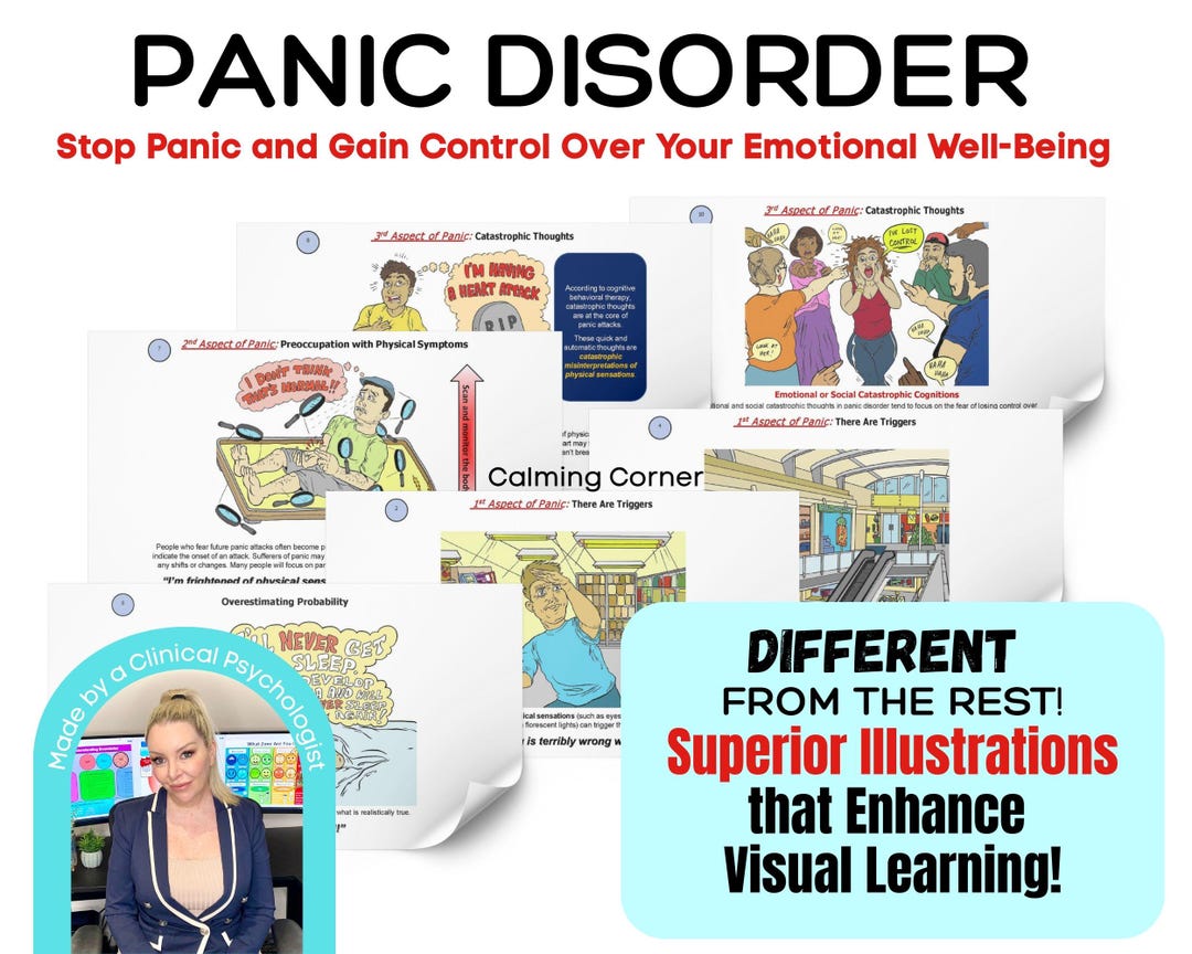 Panic Disorder Treatment, Panic Attack, Anxiety Relief, Self-help ...
