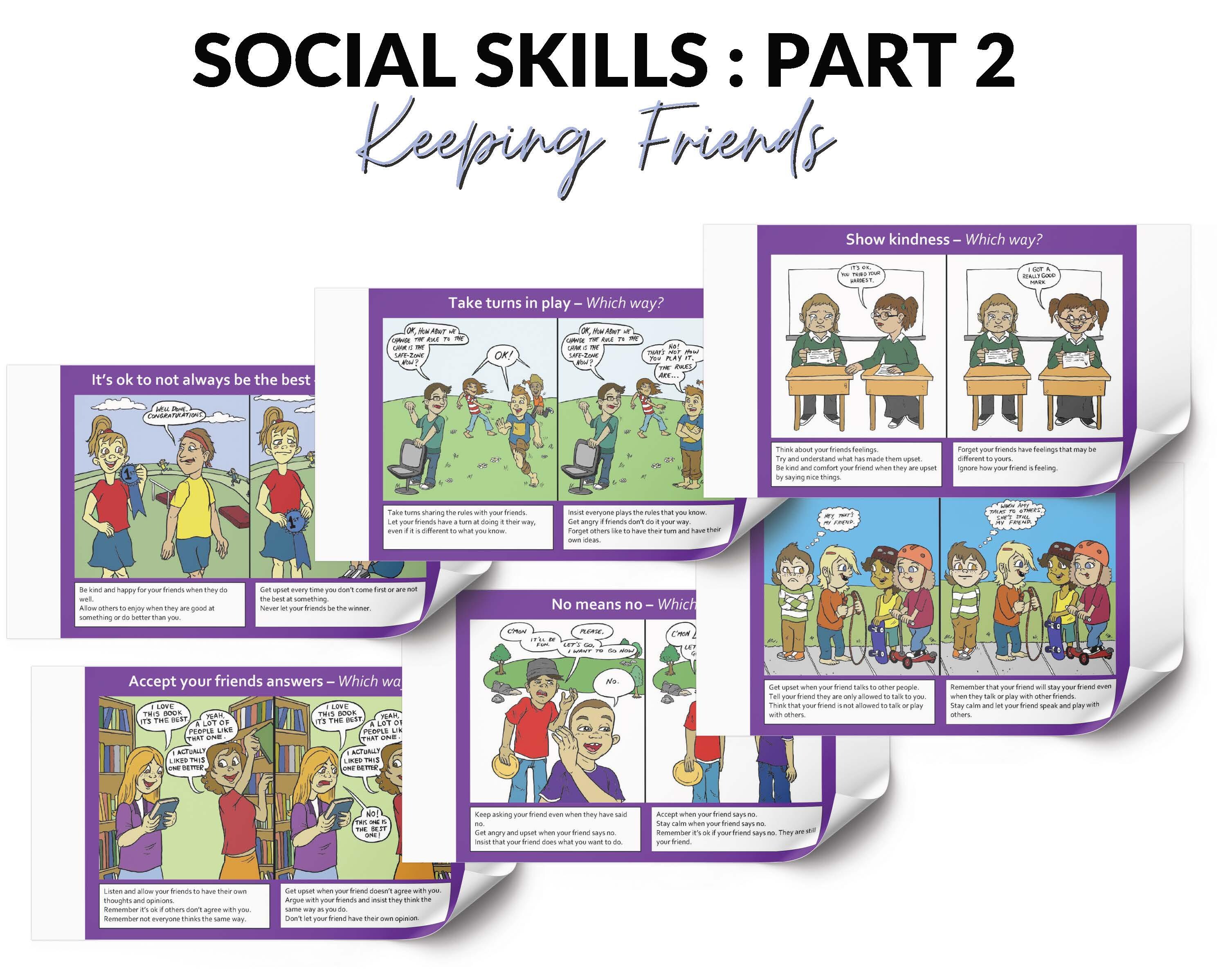 Kids Social Skills, Calming Corner Kit, Coping Skills for Kids, Social ...