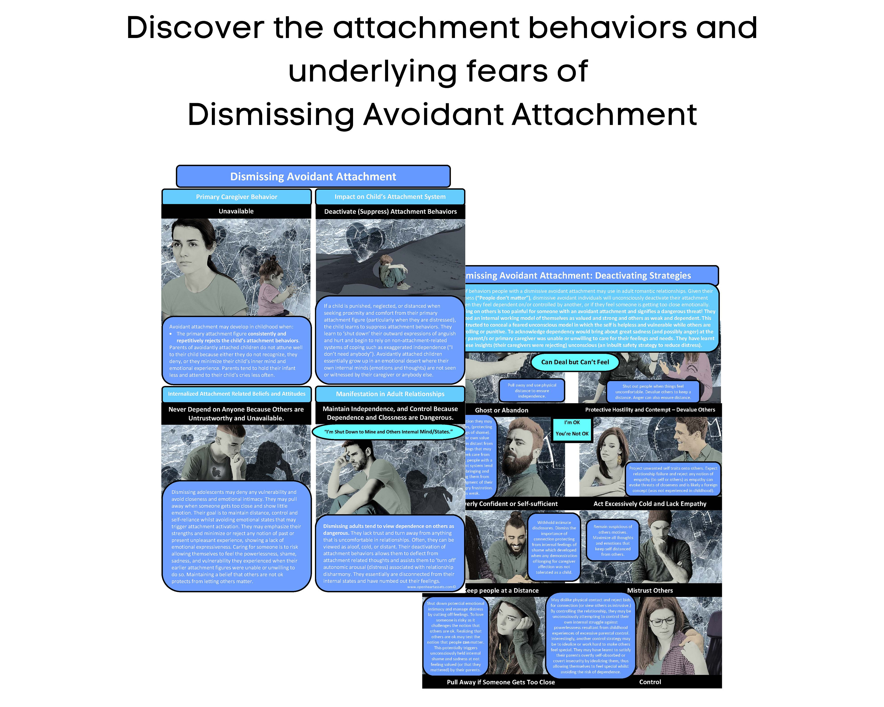 Attachment Worksheets, Secure Attachment, Inner Child, Therapy ...