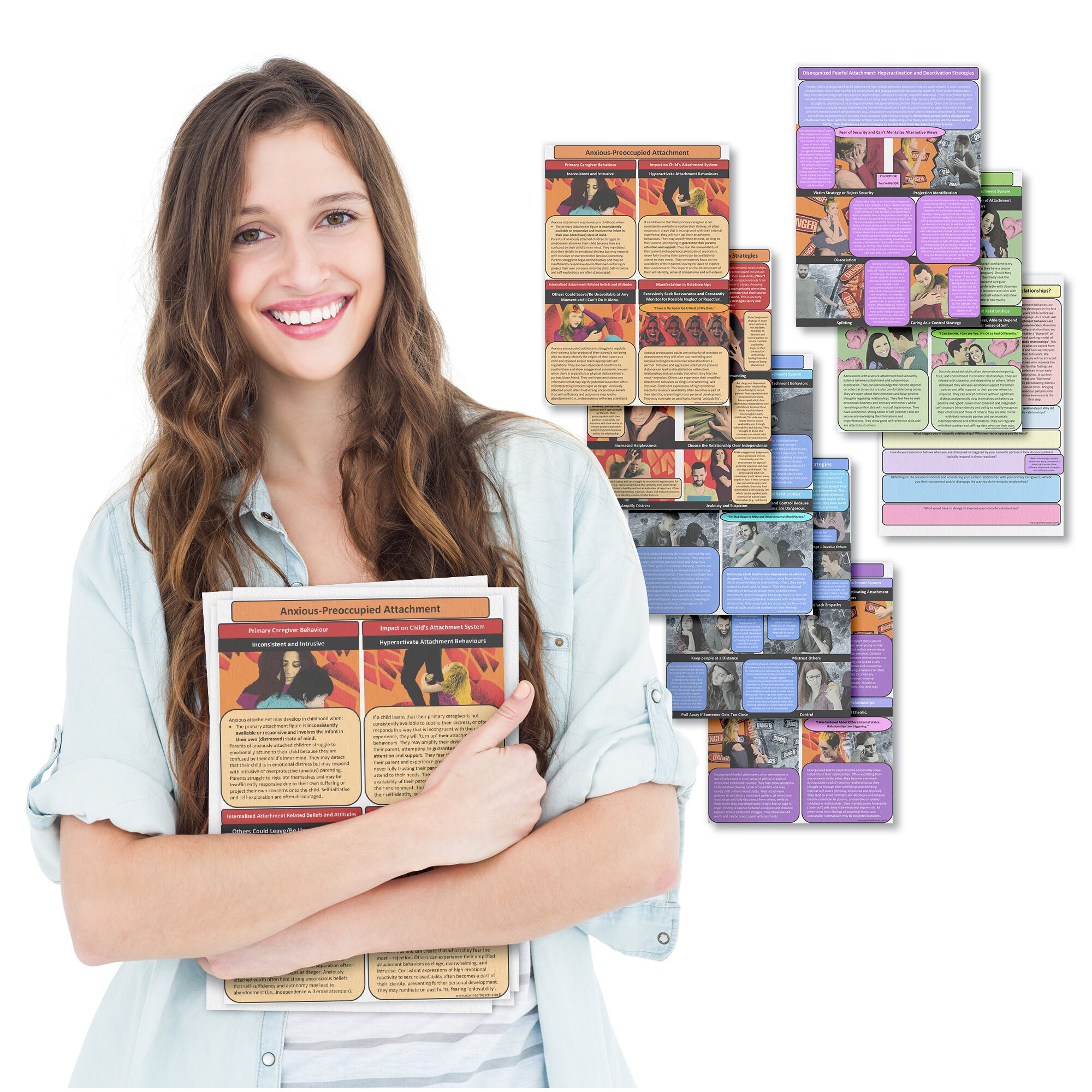 Attachment Worksheets, Secure Attachment, Inner Child, Therapy ...