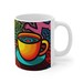 Coffee Mug Pop Art Graffiti Style Vibrant Colorful Designer Gift Mug - Etsy