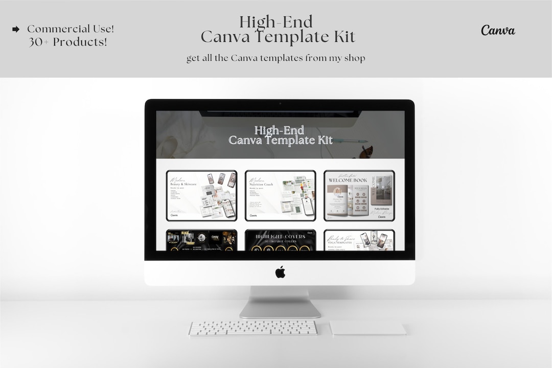 The Canva Template Kit, All the Templates in My Shop, Canva Template ...