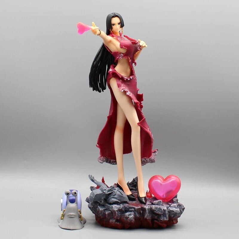 Boa Hancock Torn Clothing Statue W Den Den Mushi Etsy