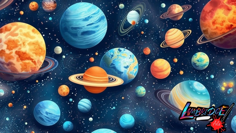 50 Stunning 3D Designs of Planets and Galaxies for Your - Etsy