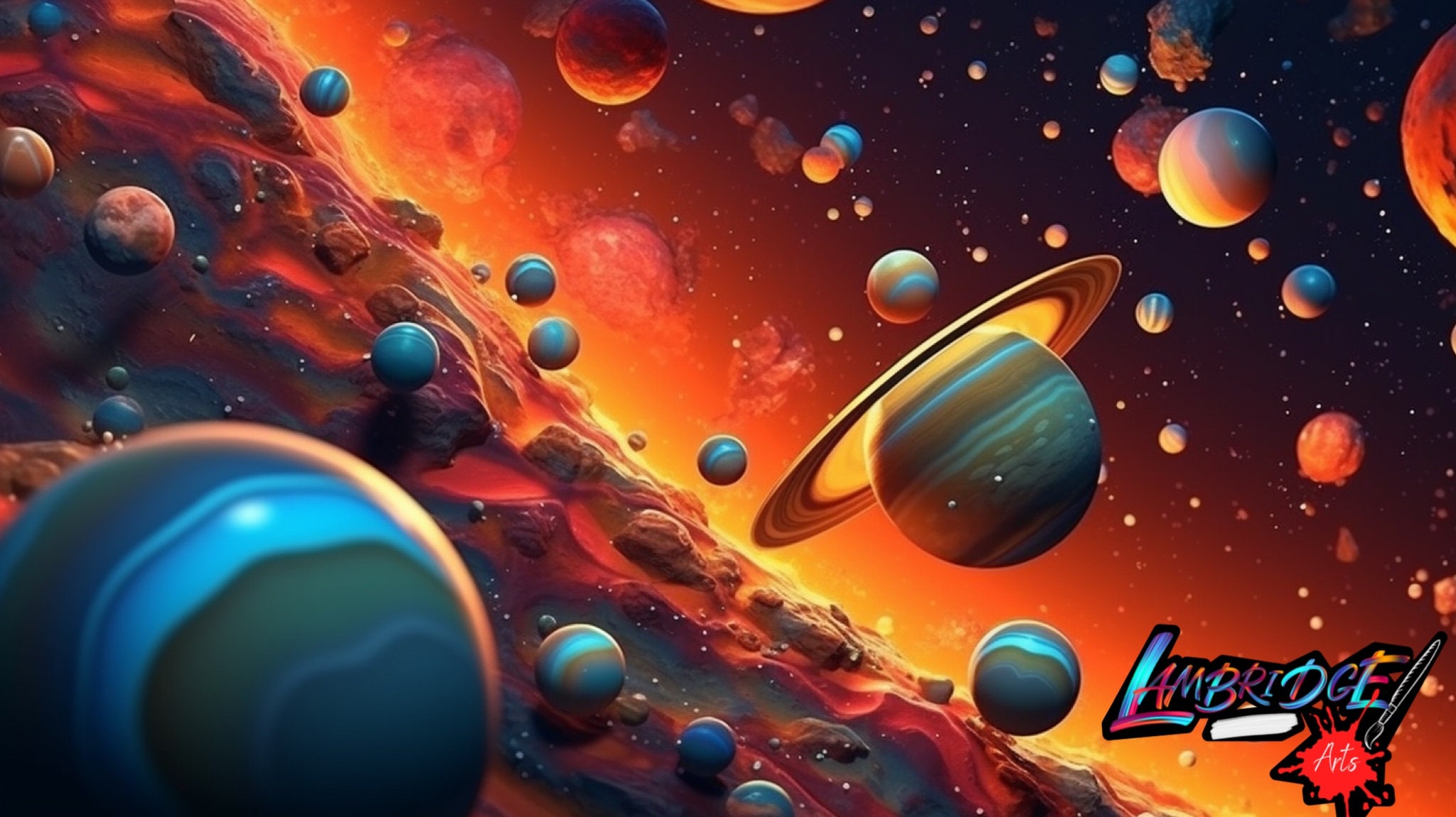 50 Stunning 3D Designs of Planets and Galaxies for Your Tumbler Cups ...
