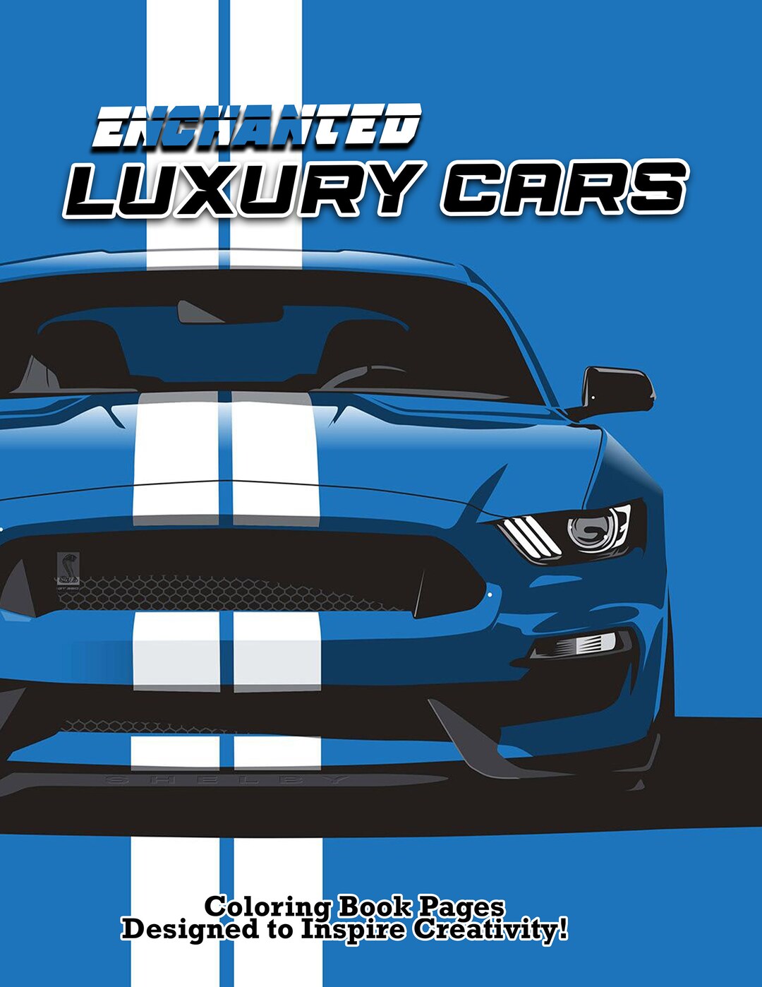 Enchanted Luxury Cars Instant Download Coloring Activity - Etsy