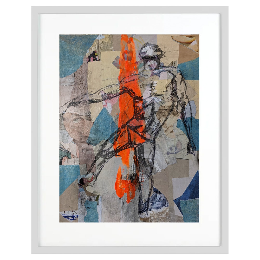 The Imperfect Dancer Original Framed Painting - Etsy