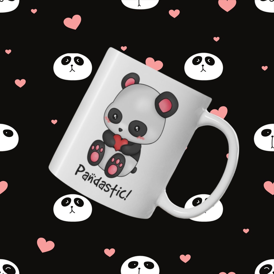 Panda Mug Cute Panda Mug Panda Lover Gift Wwf Gift Stocking Filler ...