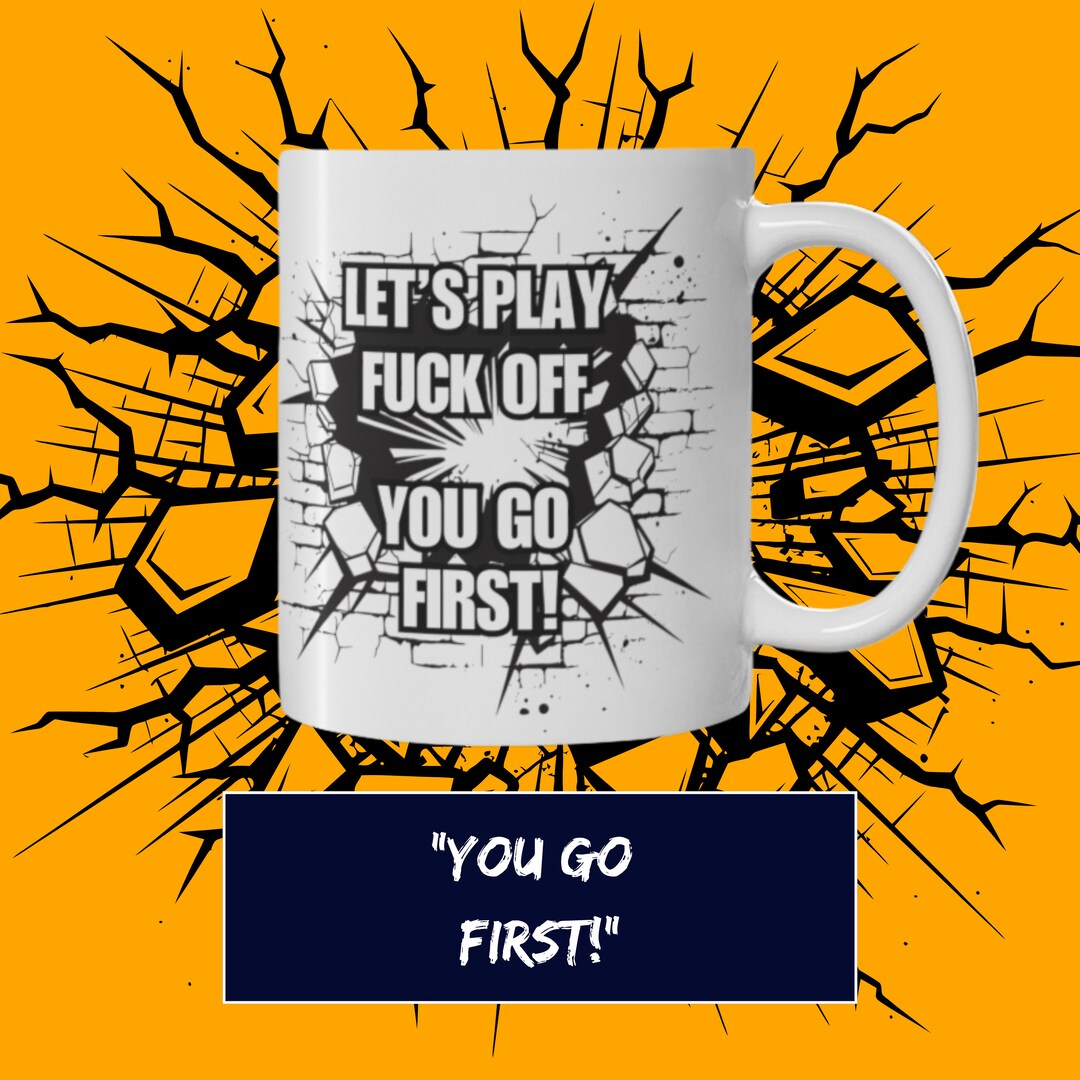 Funny Swear Words Mug Humour Gift for Work Colleagues Friends Family ...