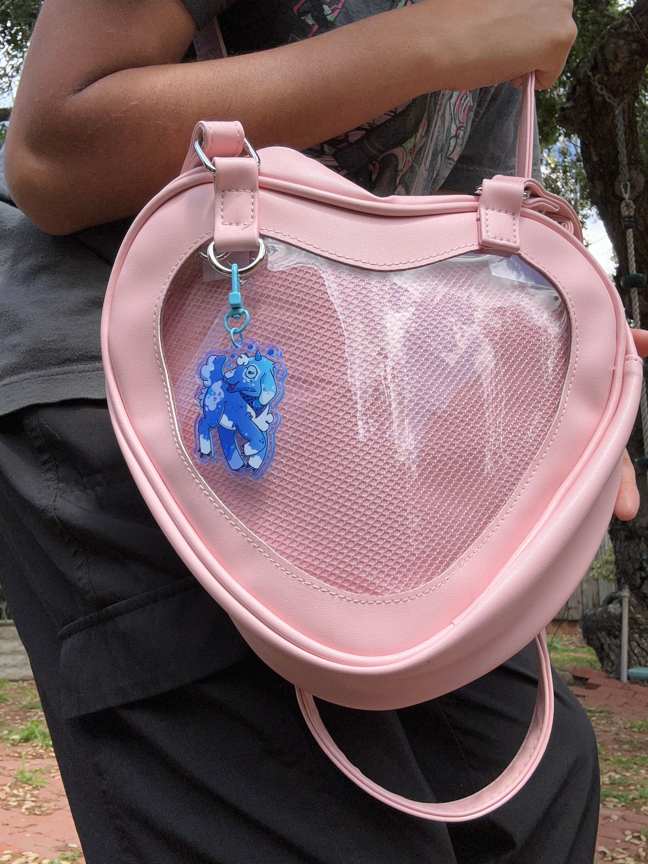 Cute Blueberry Themed Goat Keychain !! - Etsy